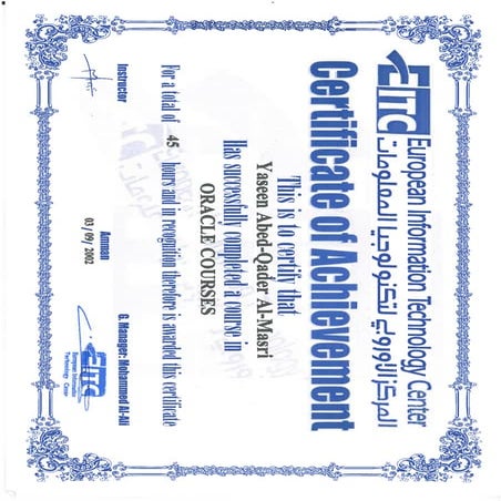 Oracle certification | PDF