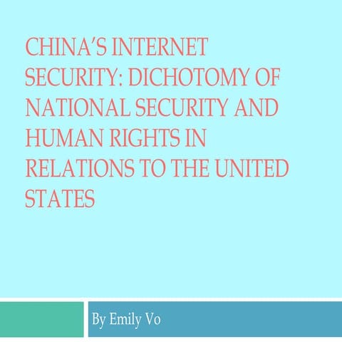 China’s Internet Security _Dichotomy of National Security and Human ...