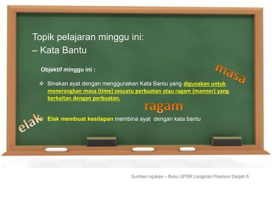 Bab 2 kata tugas | PPTX