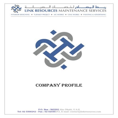 COMPANY PROFILE LINK RESOURCE | PDF