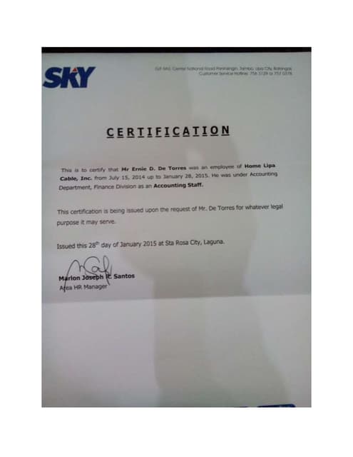 BADACO FARM CERTIFICATE | DOCX