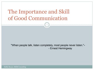 Intro Communication Irving ISD | PPT