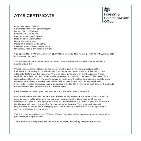 ATAS_certificate | PDF