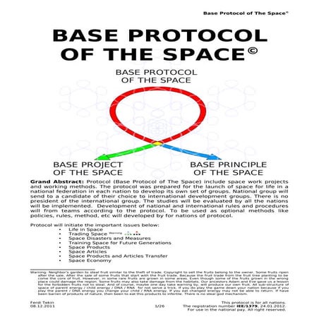 Base Protocol of The Space | PDF