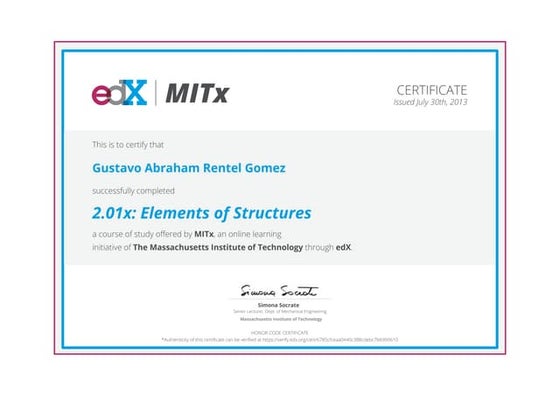 Certificate -- Dashamir Hoxha -- edX/MITx -- 6.00x Introduction to ...