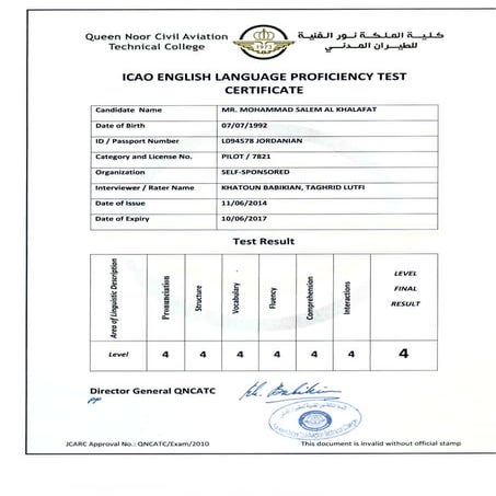 English language certificate | PDF