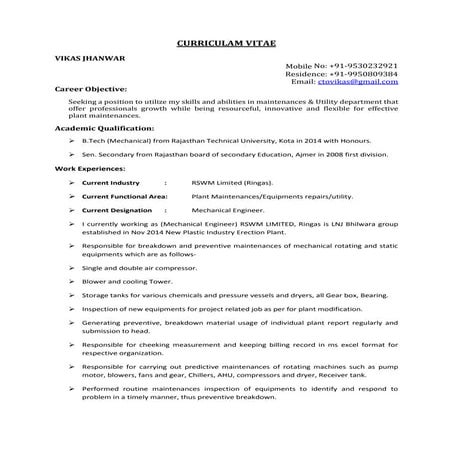 Resume with cover latter pdf | PDF