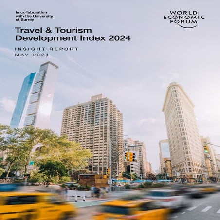 Travel & Tourism Development Index 2024 ( WEF) | PDF