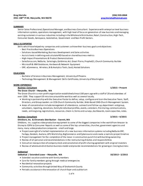 Owen Ellington Resume | PDF