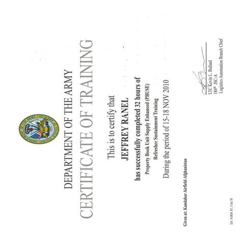 PBUSE CERT | PDF
