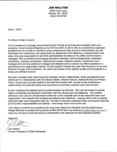 Recommendation Letter from David Homrich | PDF