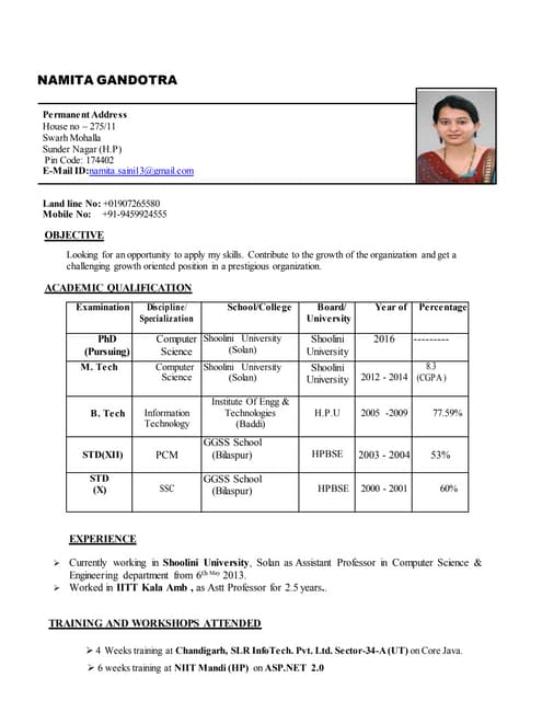 amith cv | DOC | Computer Software and Applications | Computing
