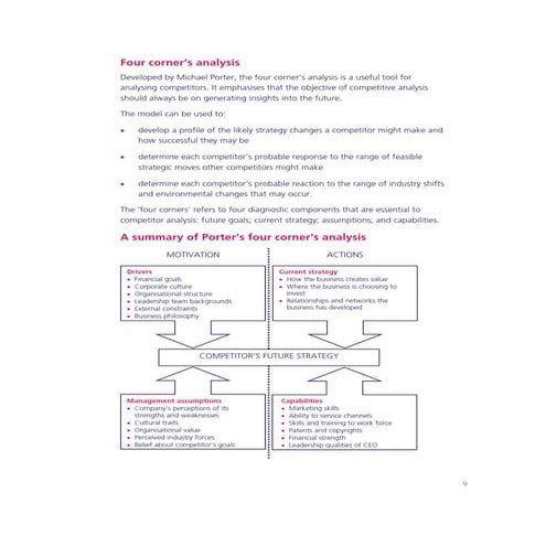 Four Corner Analysis | PDF