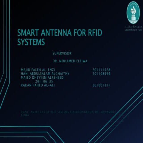 Smart Antenna for RFID Systems 2.55