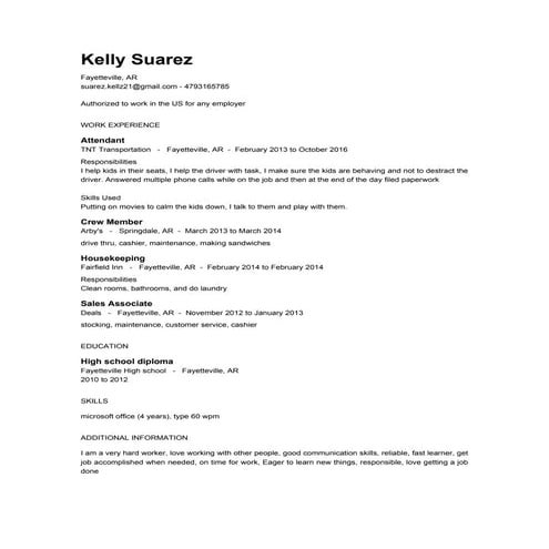 Kelly-Suarez | PDF | Careers
