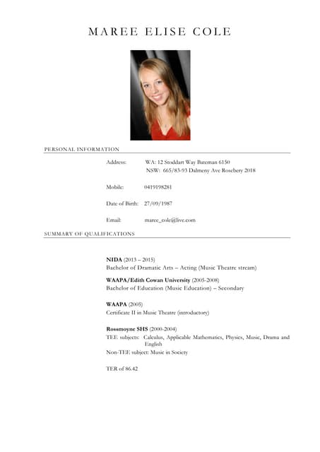 Adam Gooderham CV 2015 | PDF