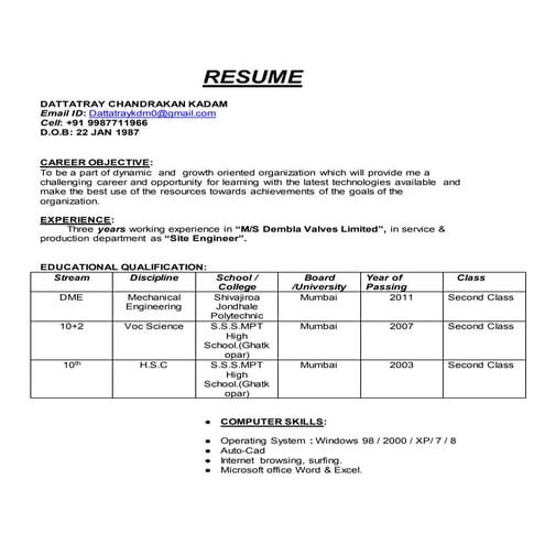 Deepu viswambharan cv | DOCX