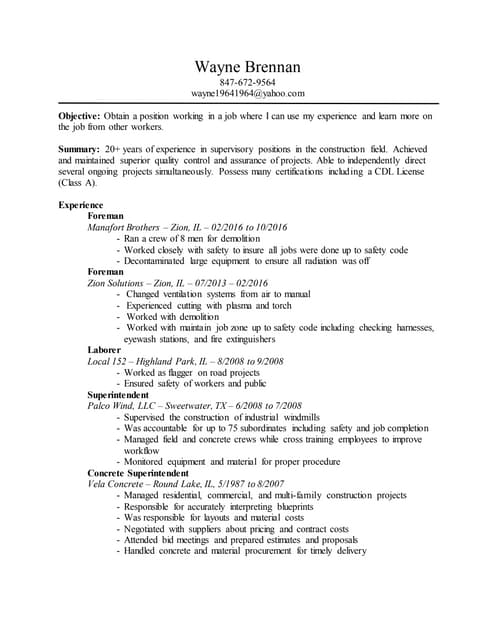 Resume (Elmer) | DOCX | Civil Engineering Industry | Industries