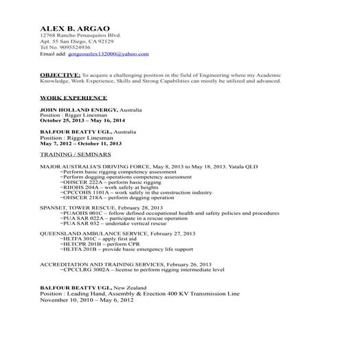 Resume | DOCX