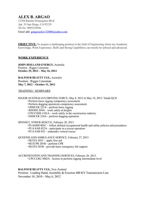 JULIUS NOVA RESUME | PDF