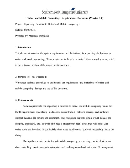 Online ecommerce website srs | PDF