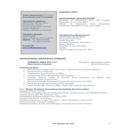Ganesh Resume | DOC
