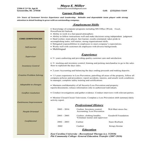 Maya's Resume 2016 | PDF