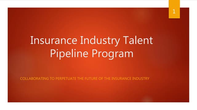 Talent Pipeline Overview | PPT Talent Pipeline Overview | PPT