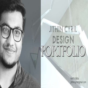 Jithin Portfolio | PDF | Civil Engineering Industry | Industries