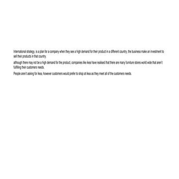 Company profile ikea | PDF