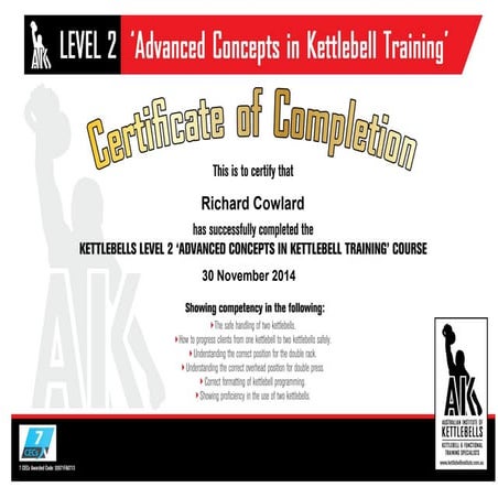 richard cowlard level 2 | PDF
