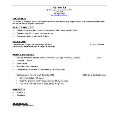 resume | PDF