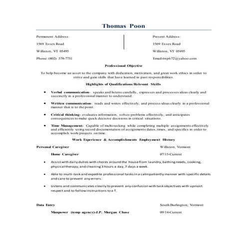 TAP Resume | DOCX