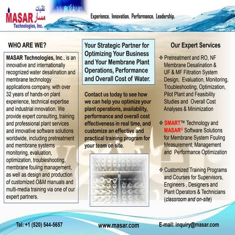 MASAR Technologies Brochure-Web | PDF