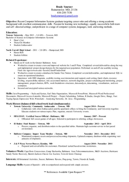Michael's Resume | PDF
