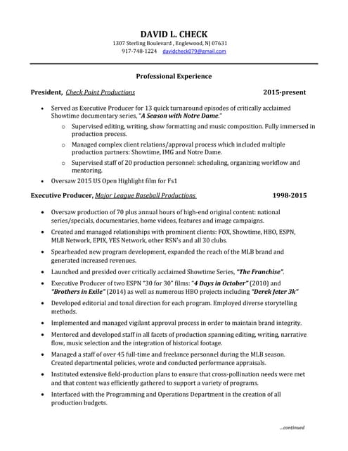 Steve Strangio Resume_2016 | PDF