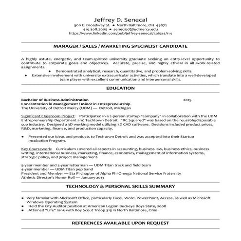 Thaila Collins CV | PDF