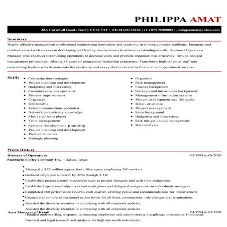 new update cv April 2016 | PDF