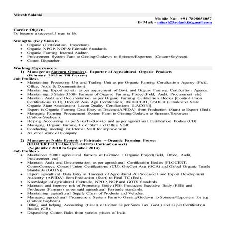 Resume-Mitesh Solanki | PDF