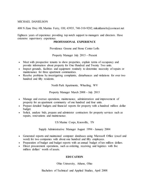 Rusty Jr Resume | PDF