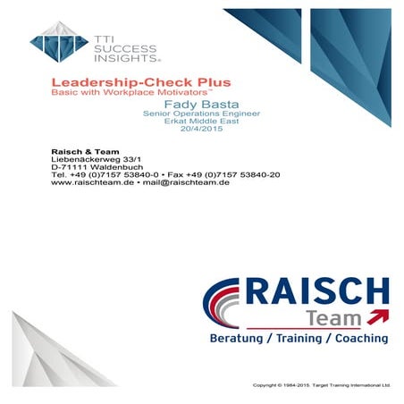 Leadership-Check Plus | PDF