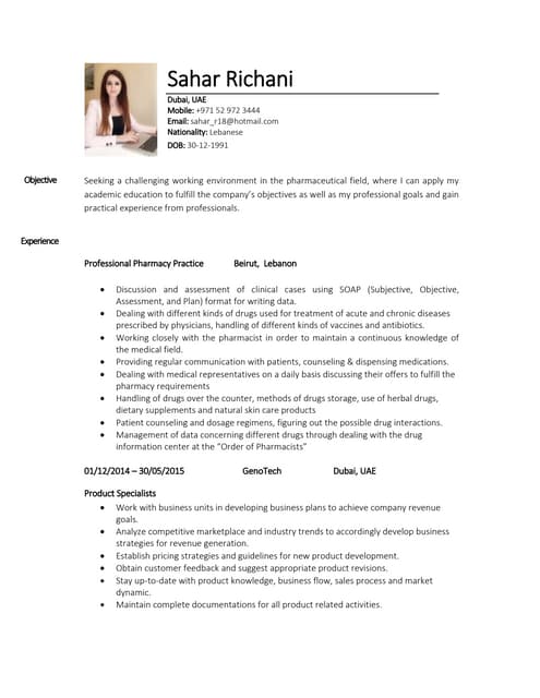 shumaila cv | PDF