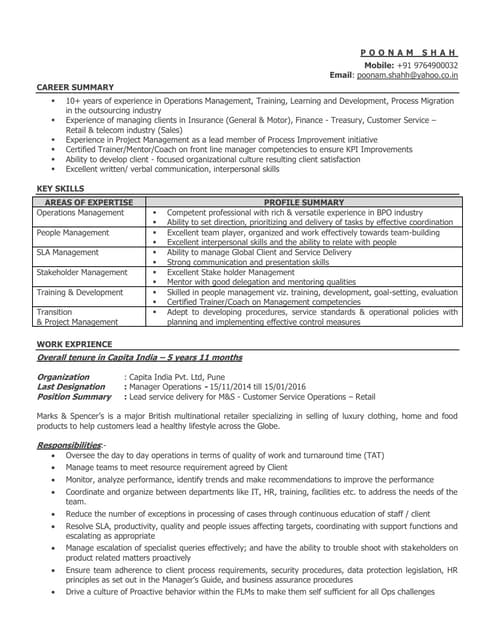Resume - 2016 | PDF