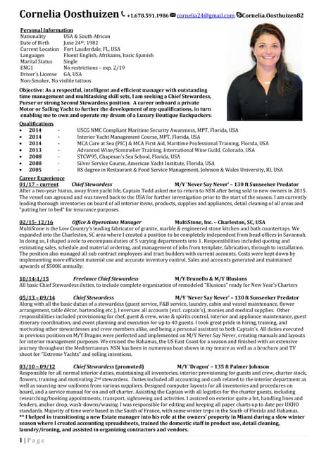 Brenda Resume Revised | DOC | Business Accounting & Finance | Business
