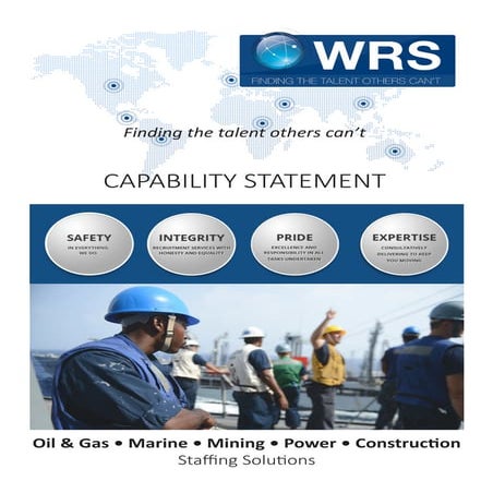 WRS Capability Statement | PDF