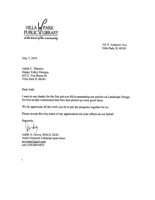 City of Wheaton letter 2 | PDF