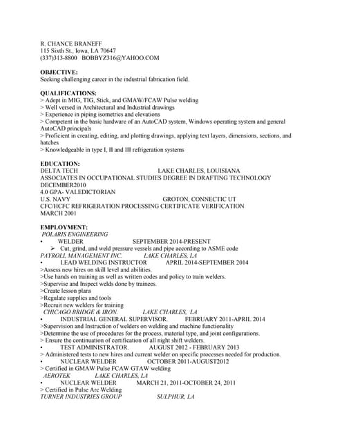 Brian resume 2015 | DOCX