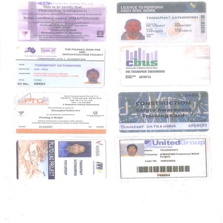 CV Certificate Thanaphat UP | PDF