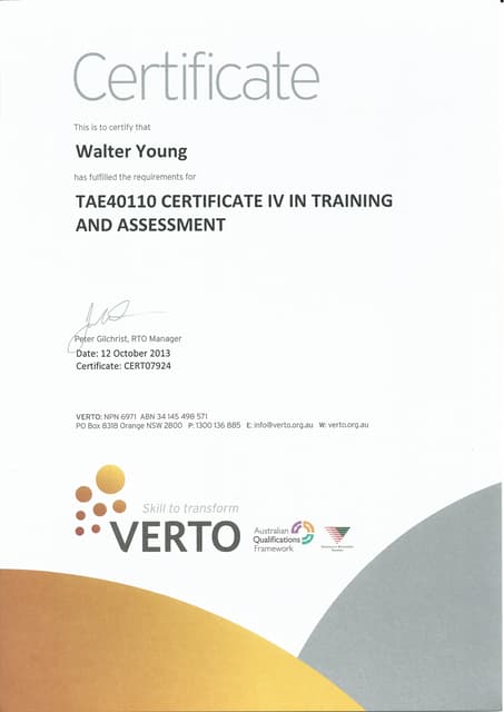 FSS Certificate | PDF