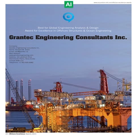Offshore Excellence Awards Magazine (Grantec Engineering) | PDF